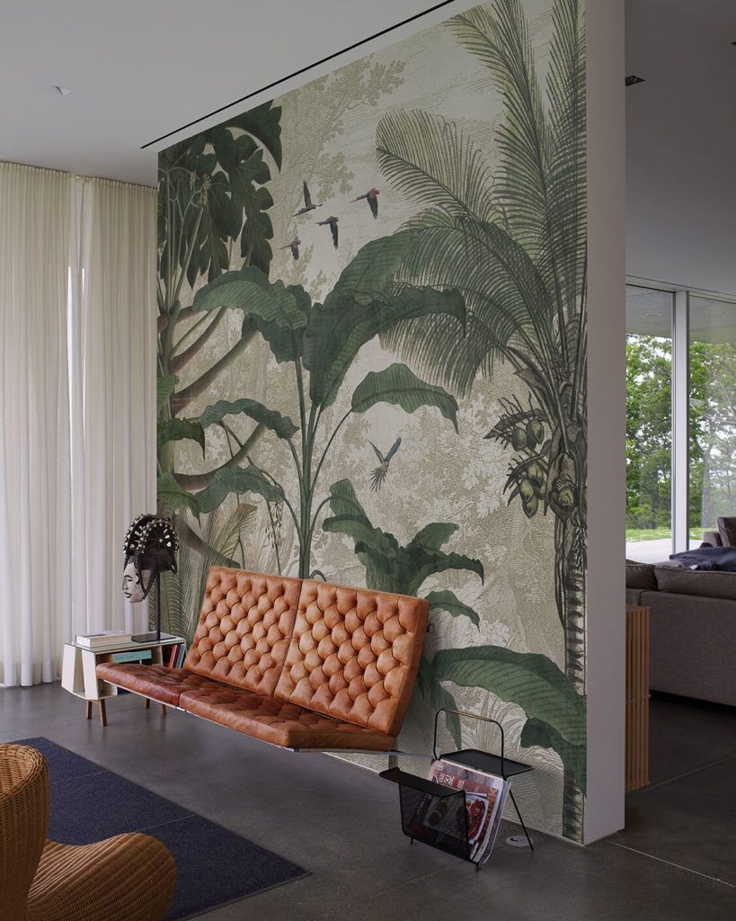 Tropical Wallpaper Amazing Designs For Your Rooms | Muance