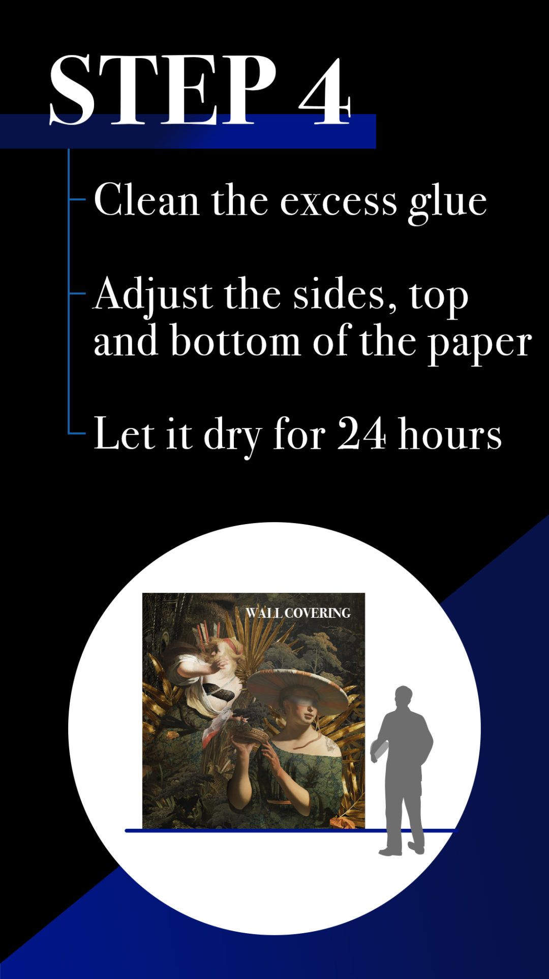How to paste wallpaper on the walls | Muance Blog